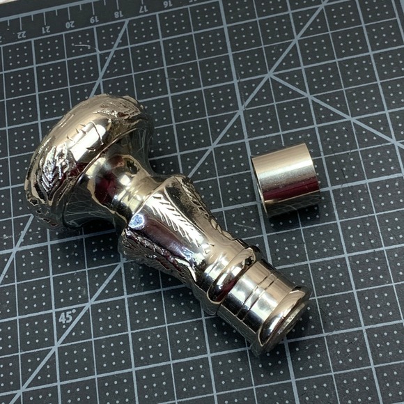 Accents | Walking Cane Handle Antique Design With Floral Detailing ...